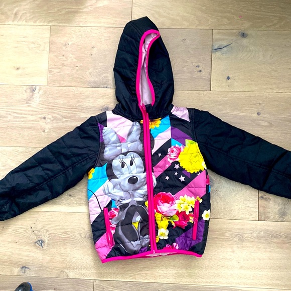 Disney | Jackets & Coats | Minnie Mouse Midweight Jacket Girls | Poshmark